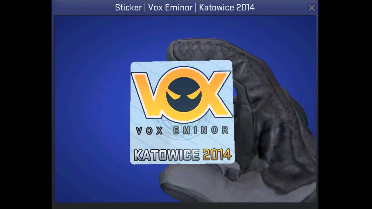 Vox Eminor Katowice 2014 Sticker - YouTube