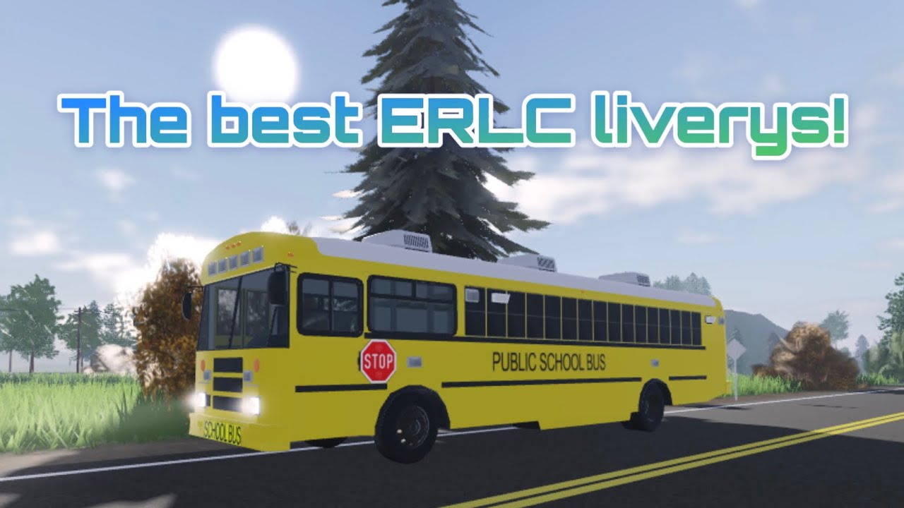 The BEST ERLC liverys! (In my opinion) - YouTube