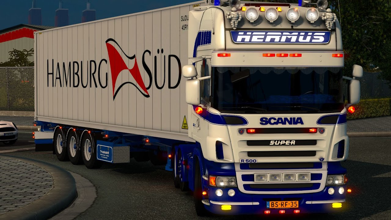 Scania R500 HERMUS ETS2 (Euro Truck Simulator 2) - YouTube