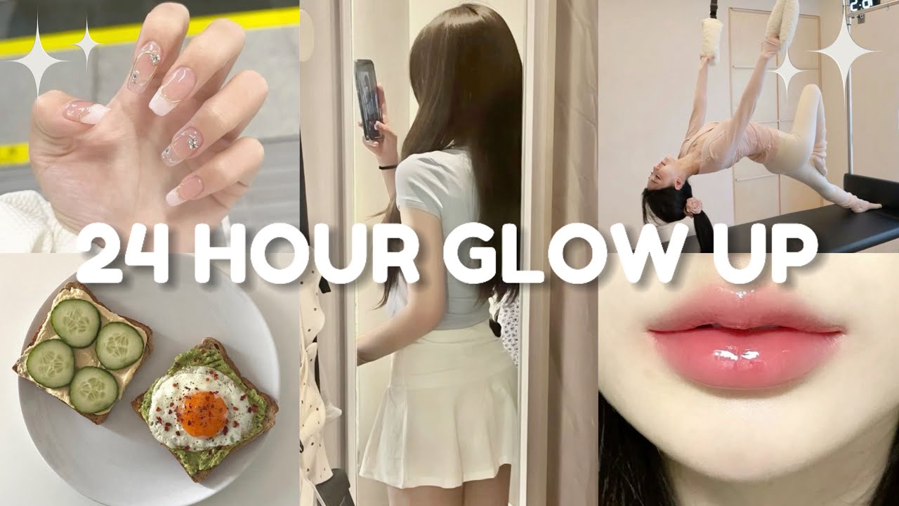 How to glow up in 24 hours🫧🌷 - YouTube