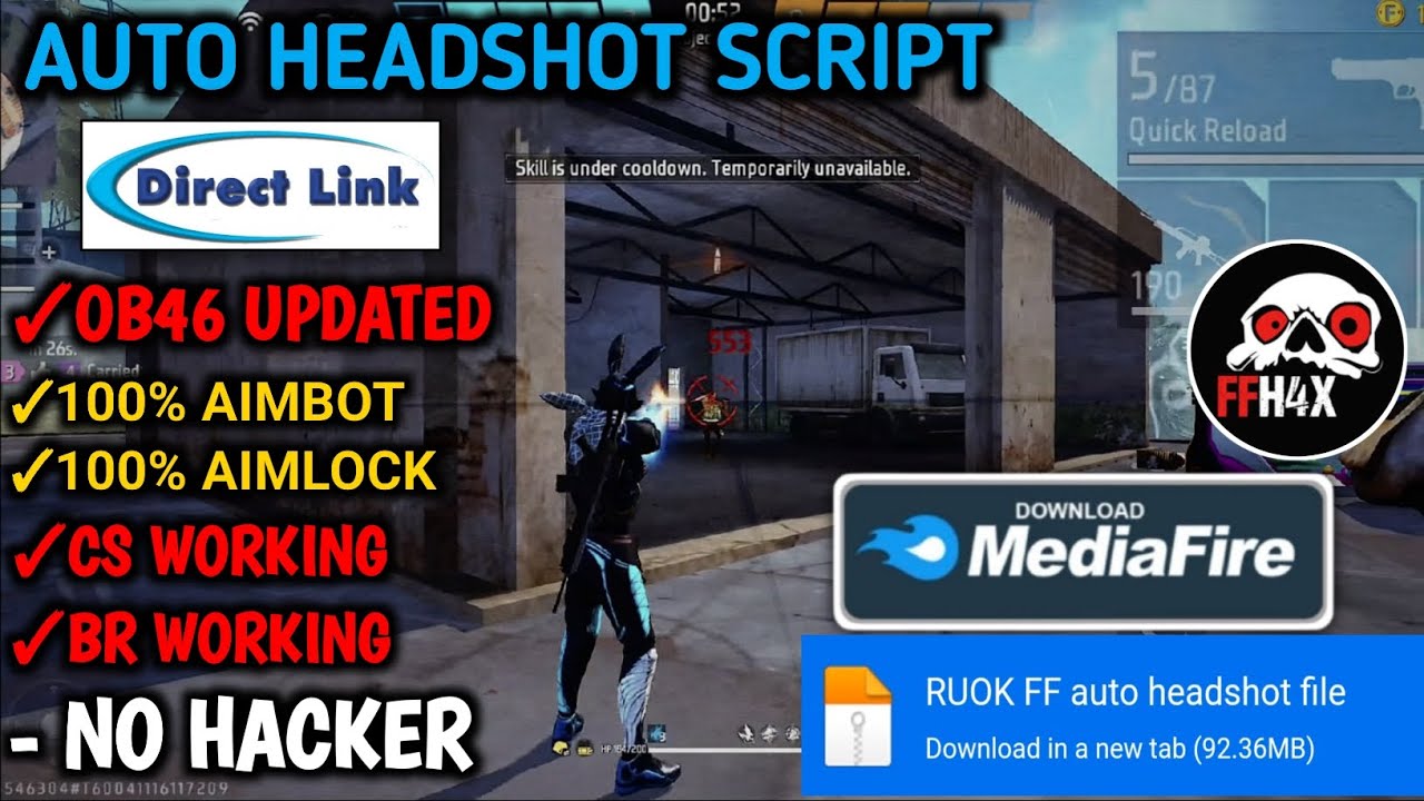 OB46 | Auto headshot config file free fire aimbot+aimlock| Headshot ...
