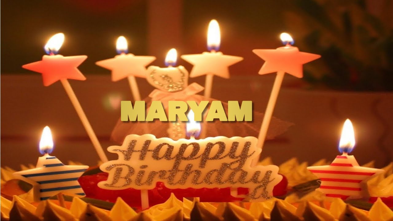 Maryam Happy Birthday | Birthday Songs with name | Birthday Reel | # ...