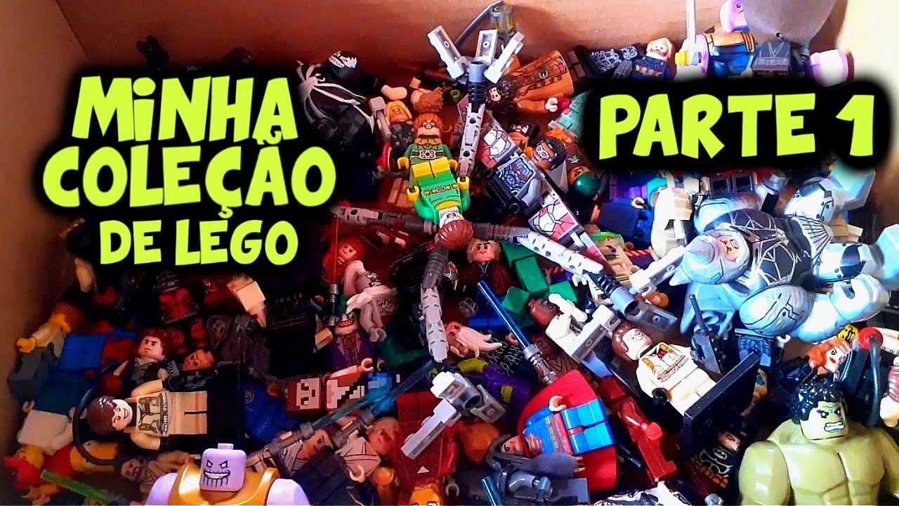 toda a minha coleção de lego (especial de 1000 inscritos) - YouTube