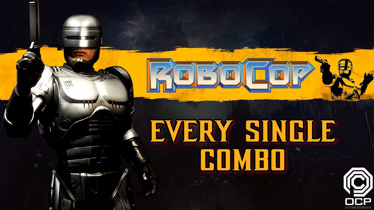ROBOCOP - EVERY SINGLE COMBO [ALL VARIATIONS] - MORTAL KOMBAT-11 - YouTube