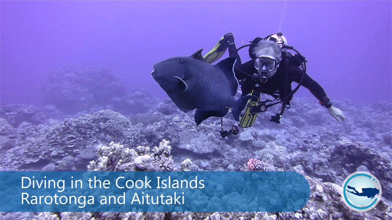 Cook Islands scuba diving and snorkelling - YouTube