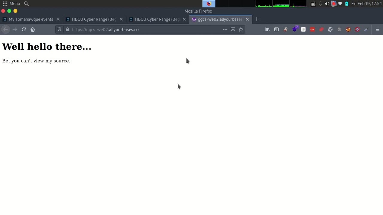 Web 11 Beginner HBCU Cyber Range CTF { JS Source } - YouTube