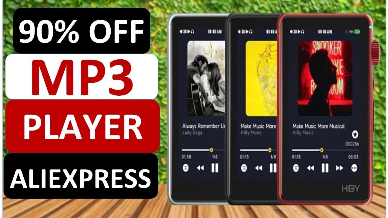 Top 5 Best MP3 Player AliExpress Amazon GearBest Banggood - YouTube