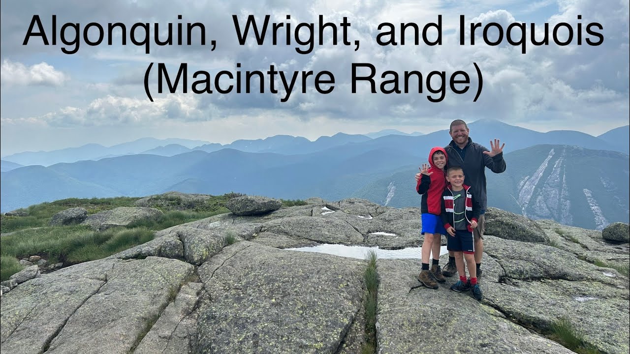 Algonquin, Wright, and Iroquois (Macintyre Range) number 4, 5, and 6 of ...
