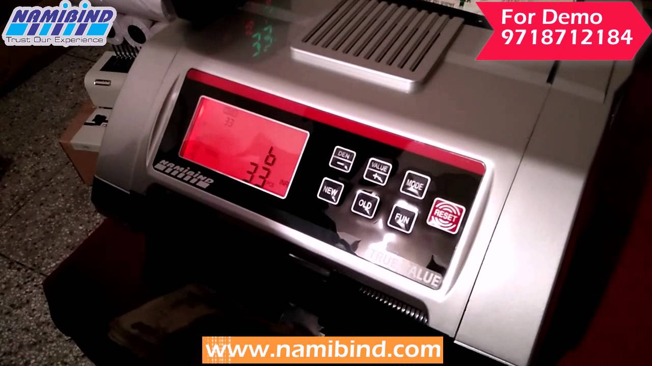 mix note value counting machine/mix notevalue counting machine in delhi - YouTube