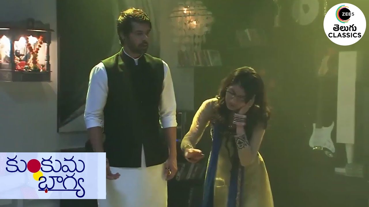 Abhi tries to escape from Mithu | Kumkum Bhagya | Telugu Serial | Zee ...