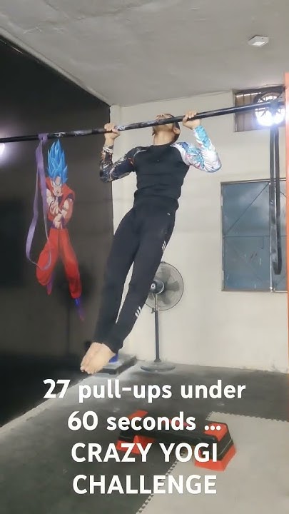 Yashraj Singh performing 27 Pull-ups ... (Crazy Yogi Challenge) #calisthenics #pullups # ...
