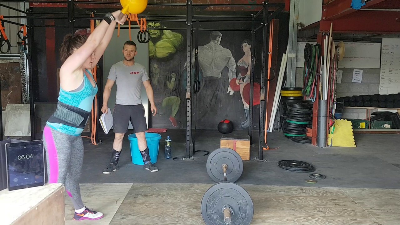 Irish fitness competition qualifier wod 1 and 2 - YouTube
