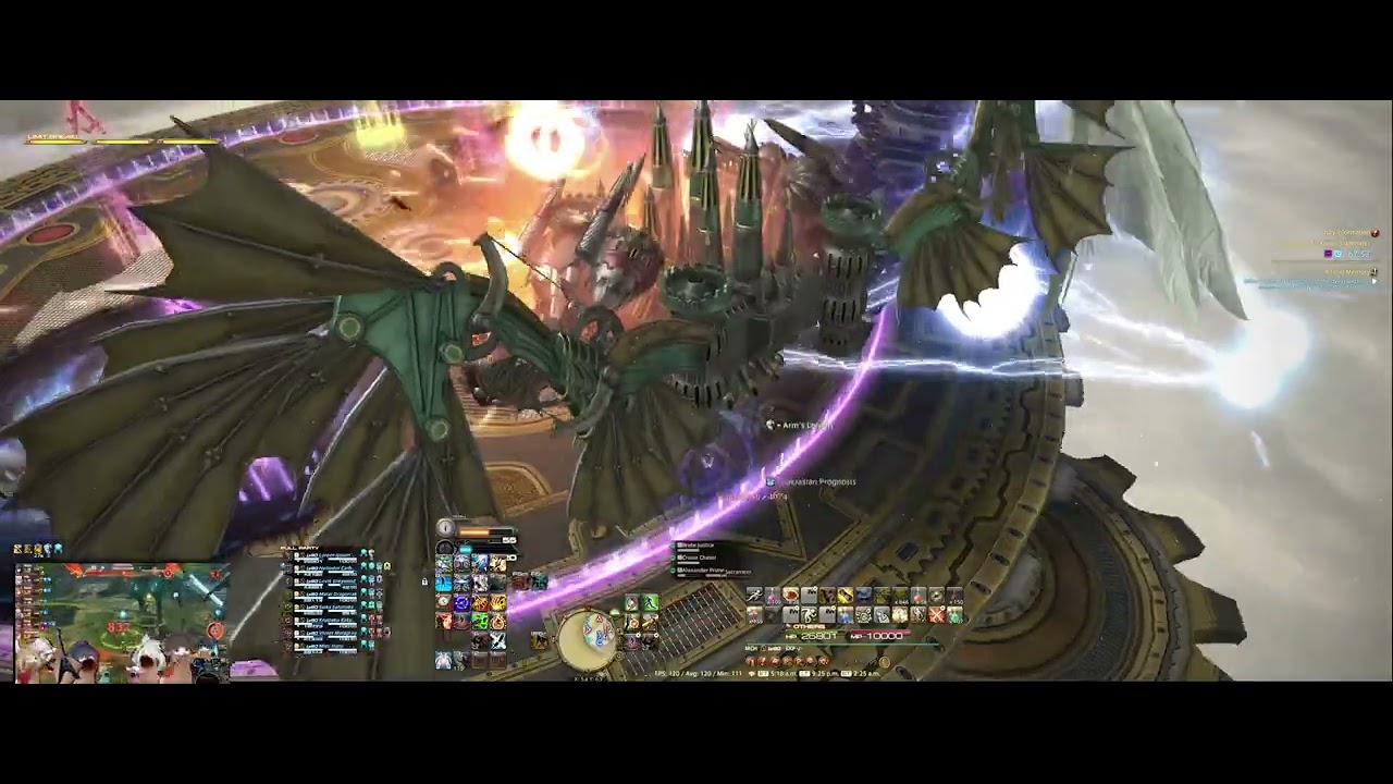 FFXIV Raid Night TEA Day 33 P4 Beta Oopsie Friday May 19 09 16PM ...