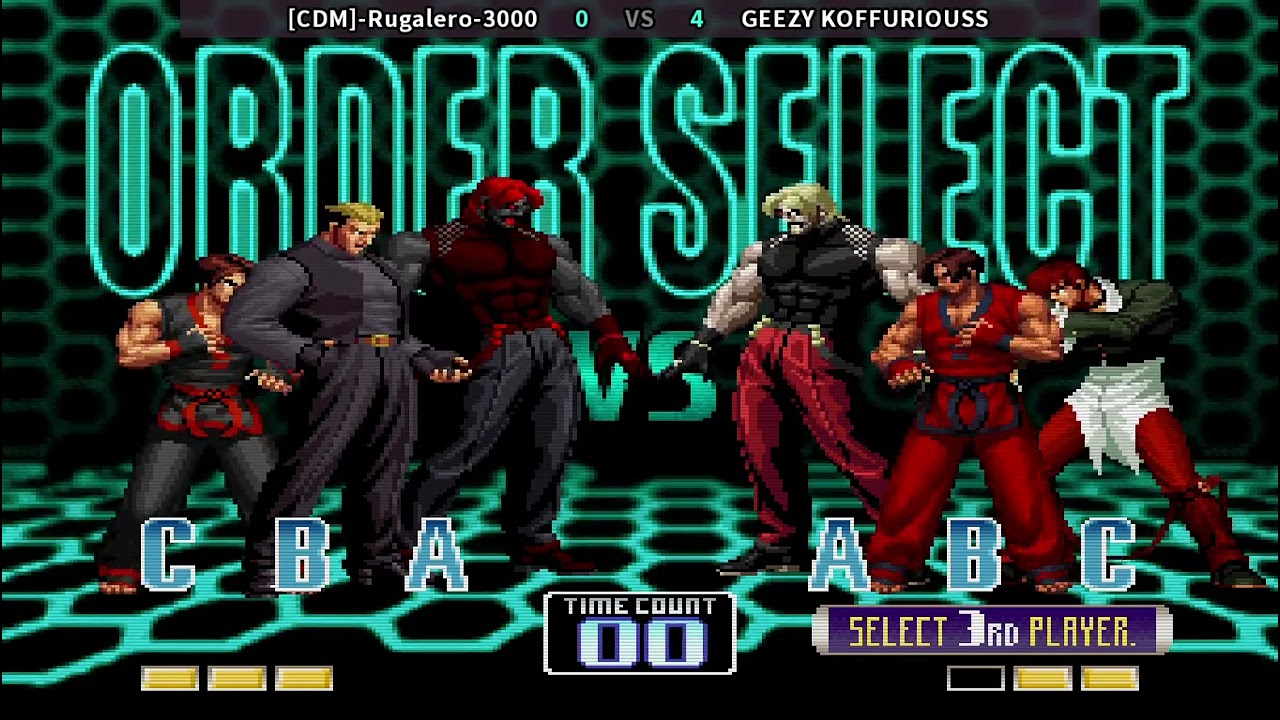 KOF 2002 RUGAL VS RUGAL - YouTube