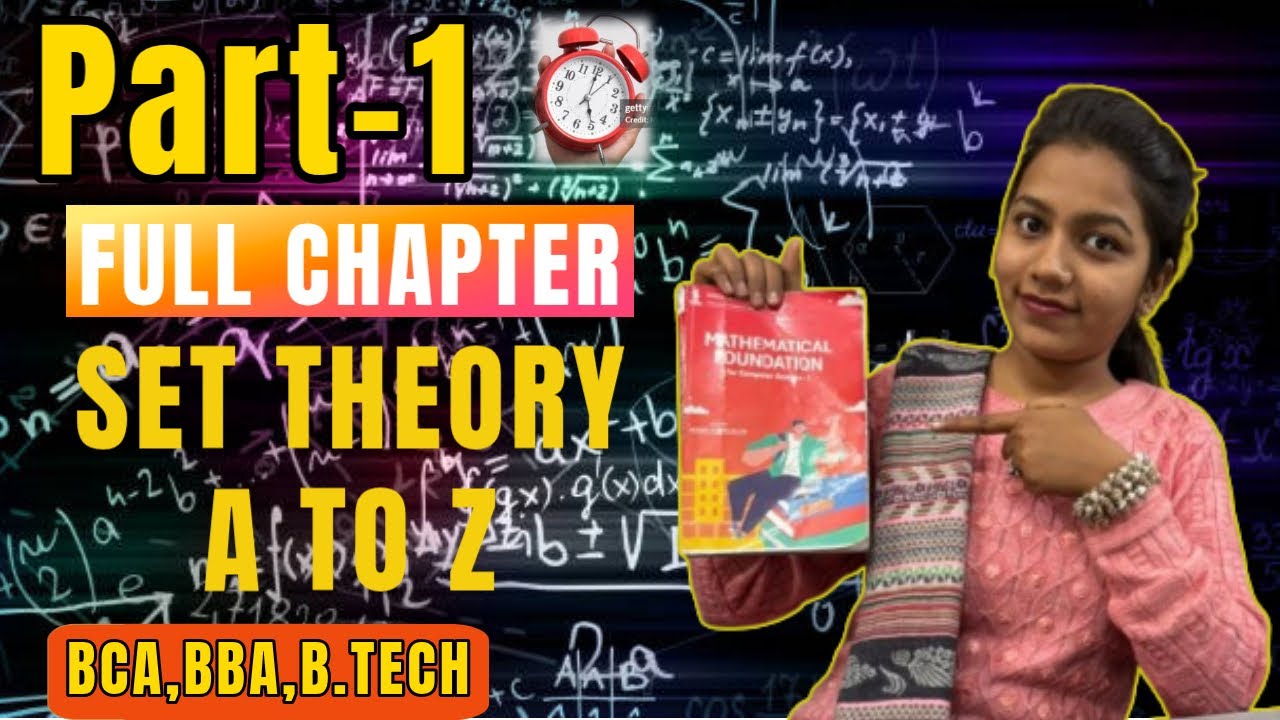 Set Theory One Shot 🔥 | Complete Chapter for BBA BCA B.Com B.Tech ...