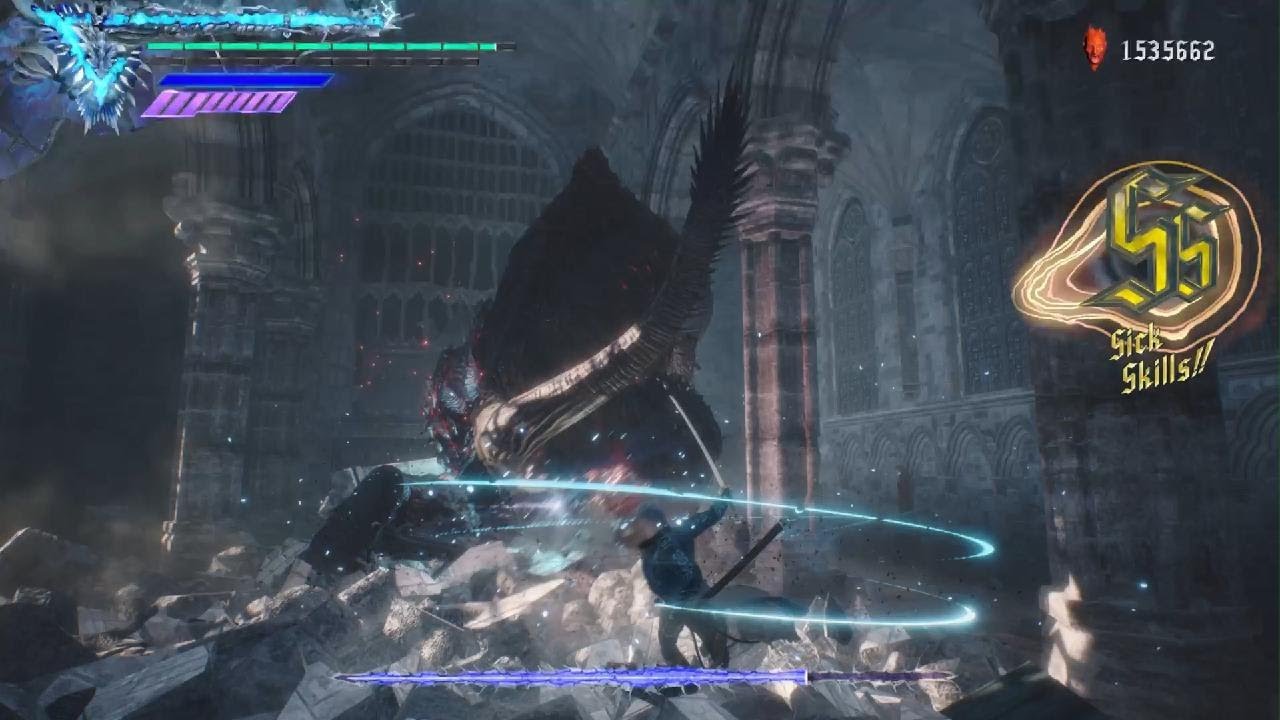 Devil May Cry - Vergil vs Goliath (DMD) - YouTube