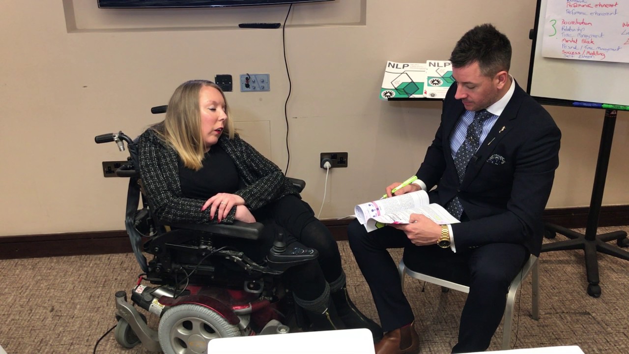 Time Line Therapy Demo with Business Coach Daniel Tolson removal a Self ...