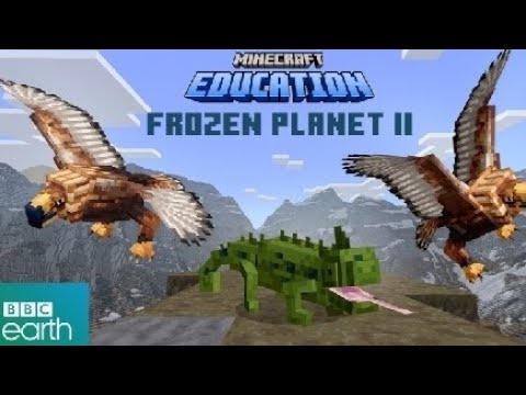 Minecraft:Frozen Planet II,Chameleon trail to it's home & Eagle huting ...