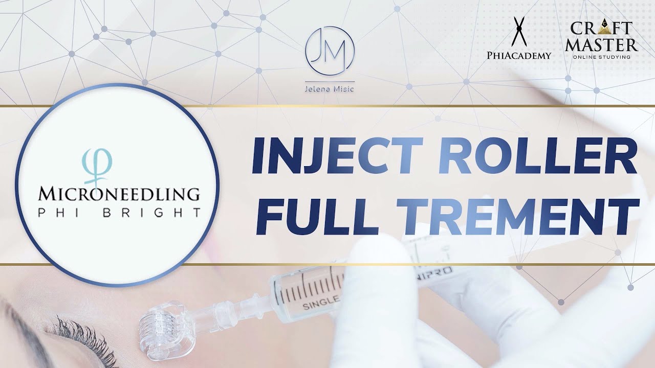 Phi Bright Derma Roller full professional treatment - step by step ...
