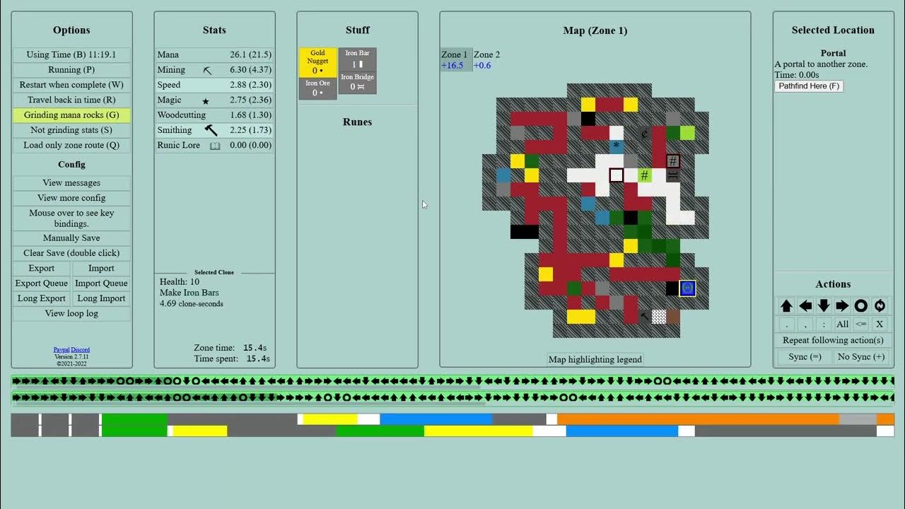 Zone 2: Cavernous II, Time Loop Game - Free Web Browser Incremental Looper Ep 3 - YouTube