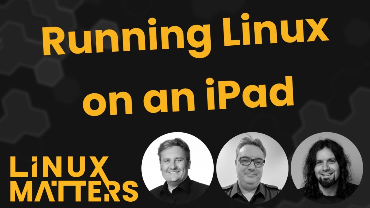 63: Running Linux on an iPad - YouTube