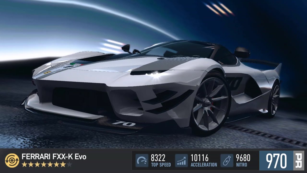 NFS No Limits - FERRARI FXX-K Evo / Stage 7 - YouTube