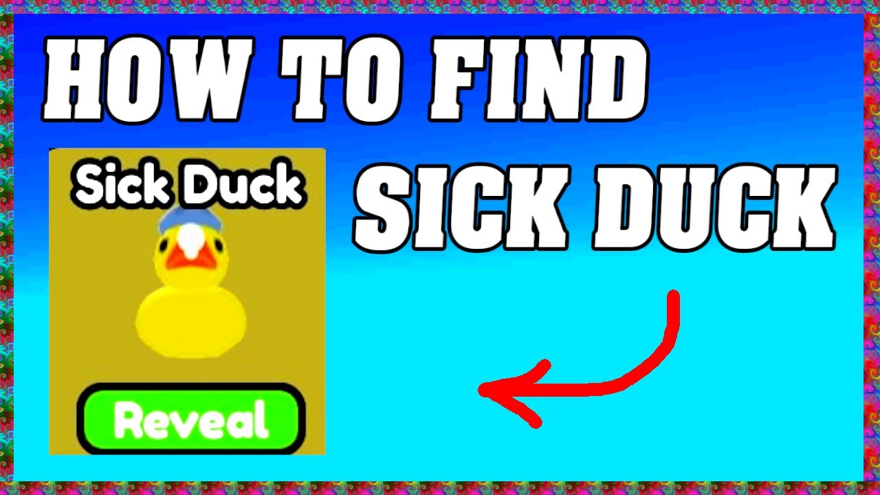 HOW TO FIND SICK DUCK in FIND THE DUCKS ROBLOX ! 🦆 - YouTube
