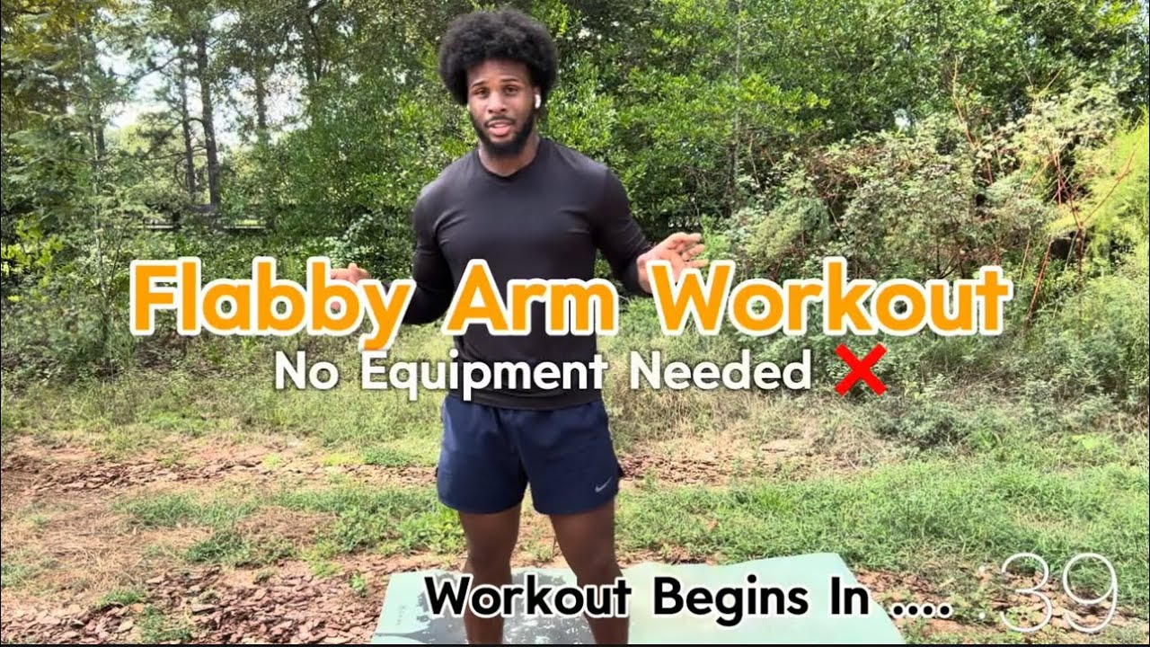 Flabby Arm Workout - No Equipment | All Body Weight - YouTube