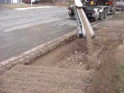 CAD Oklahoma "Stone Slinger Rock Shooter Truck" Sidewalk Prep - YouTube