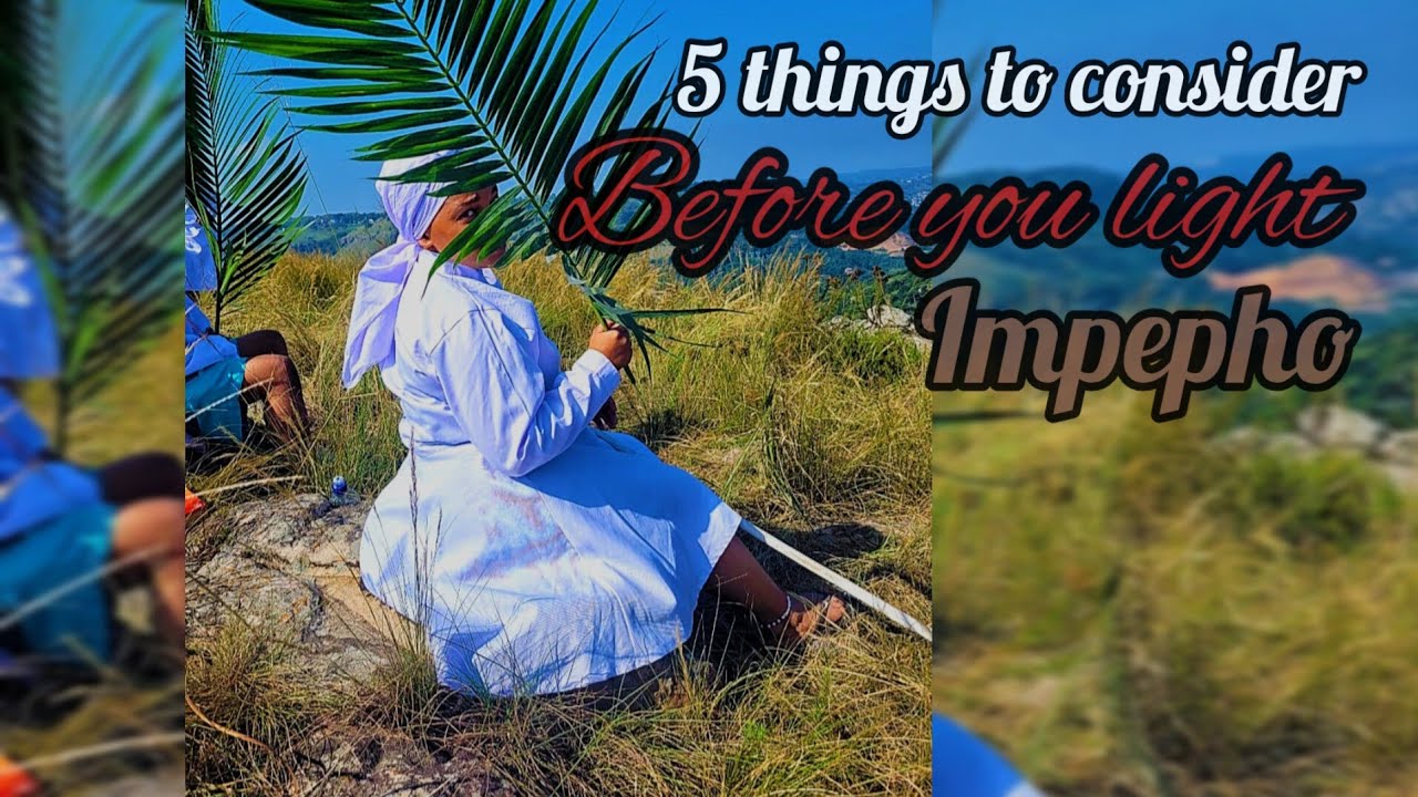 Before you light impepho, Reconsider 5 things 🇿🇦🙌🙌🙌 - YouTube