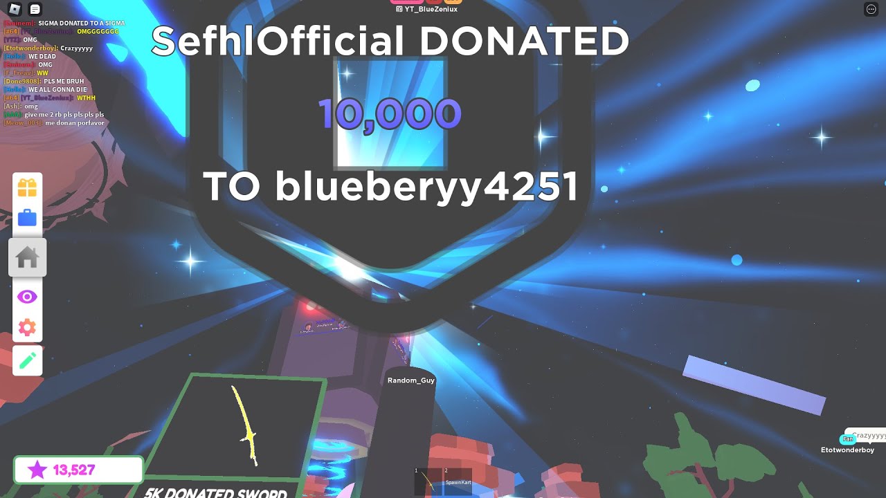 Ultimate Donations┃I Got Donated 11000 ROBUX! - YouTube
