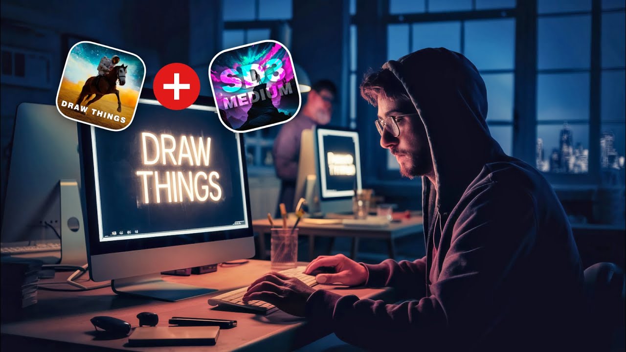 在Draw Things里面使用SD3 medium的正确姿势！How to run SD3 Medium in Draw Things | MacOS | Mac stable ...
