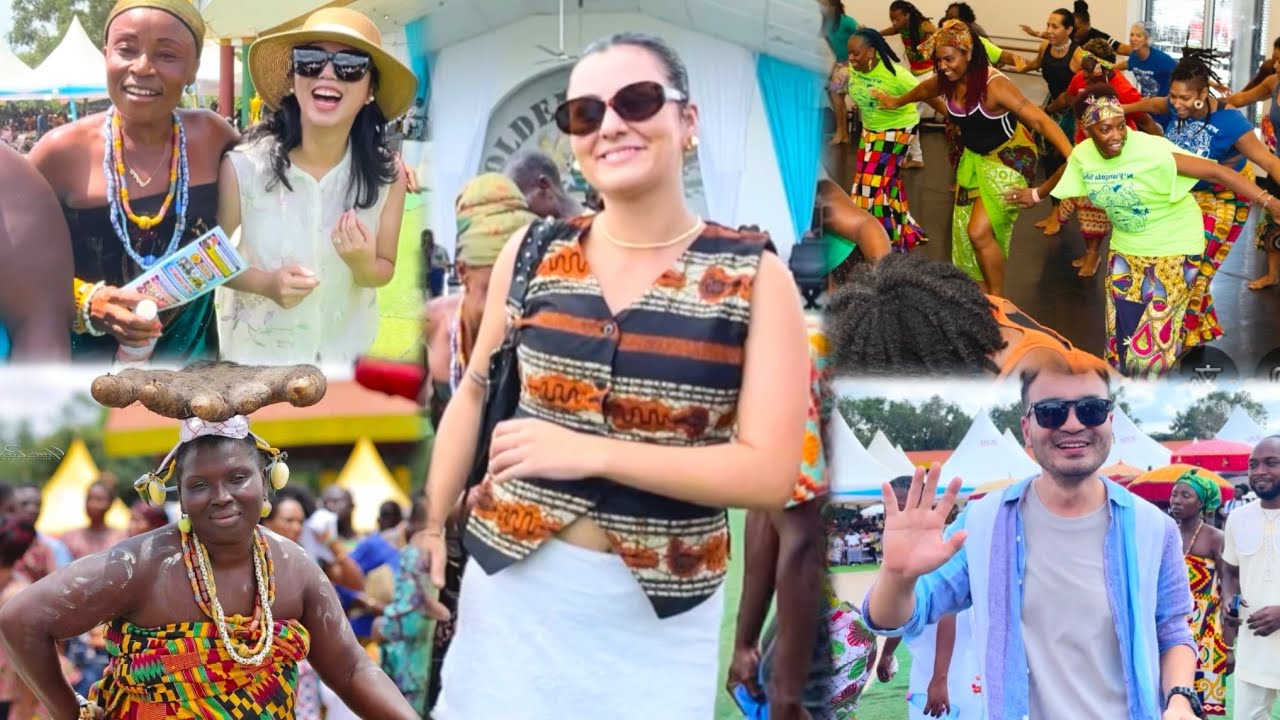 Diasporans Joins Ho, Dance Borbor as they Celebrate Asogli Yam 🍠 ...