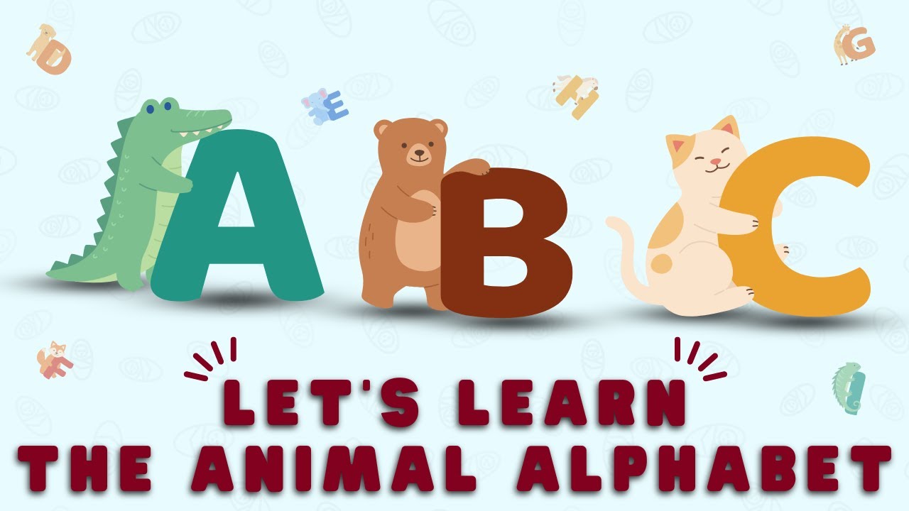ABCD Animals | Alphabet Animals | Learn ABCD with Animal Name | ABCD ...