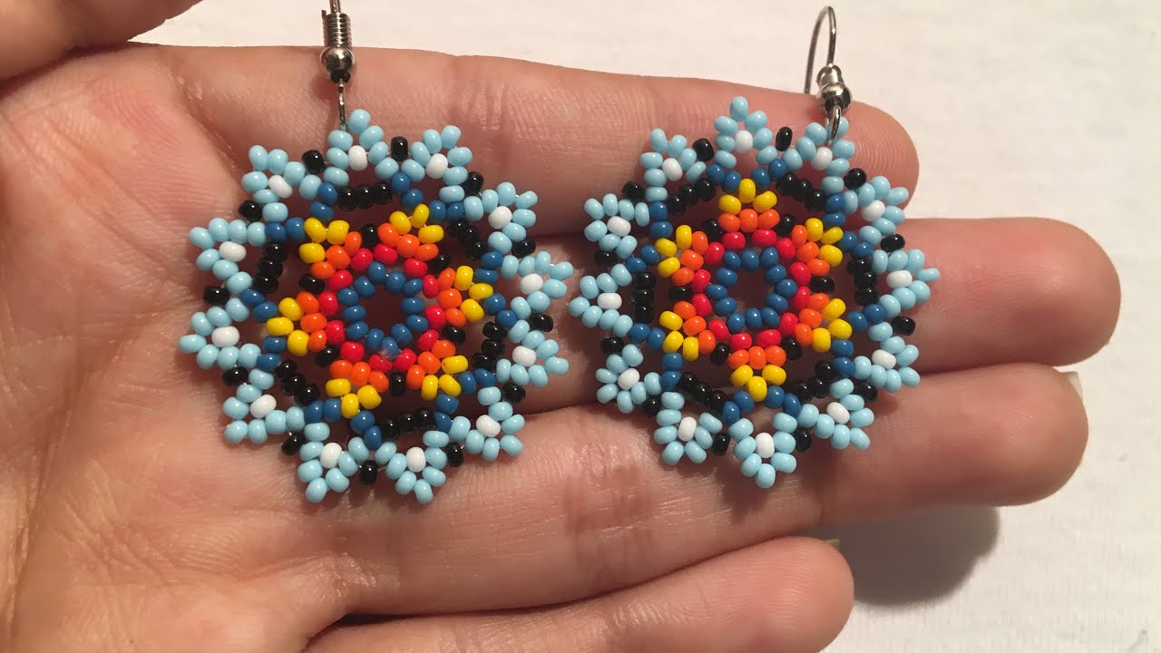 ARETES EN MOSTACILLA/FLOR - YouTube