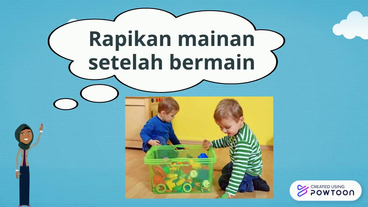 Bermain di sentra balok bersama ustadzah IIn Chikmawati - YouTube