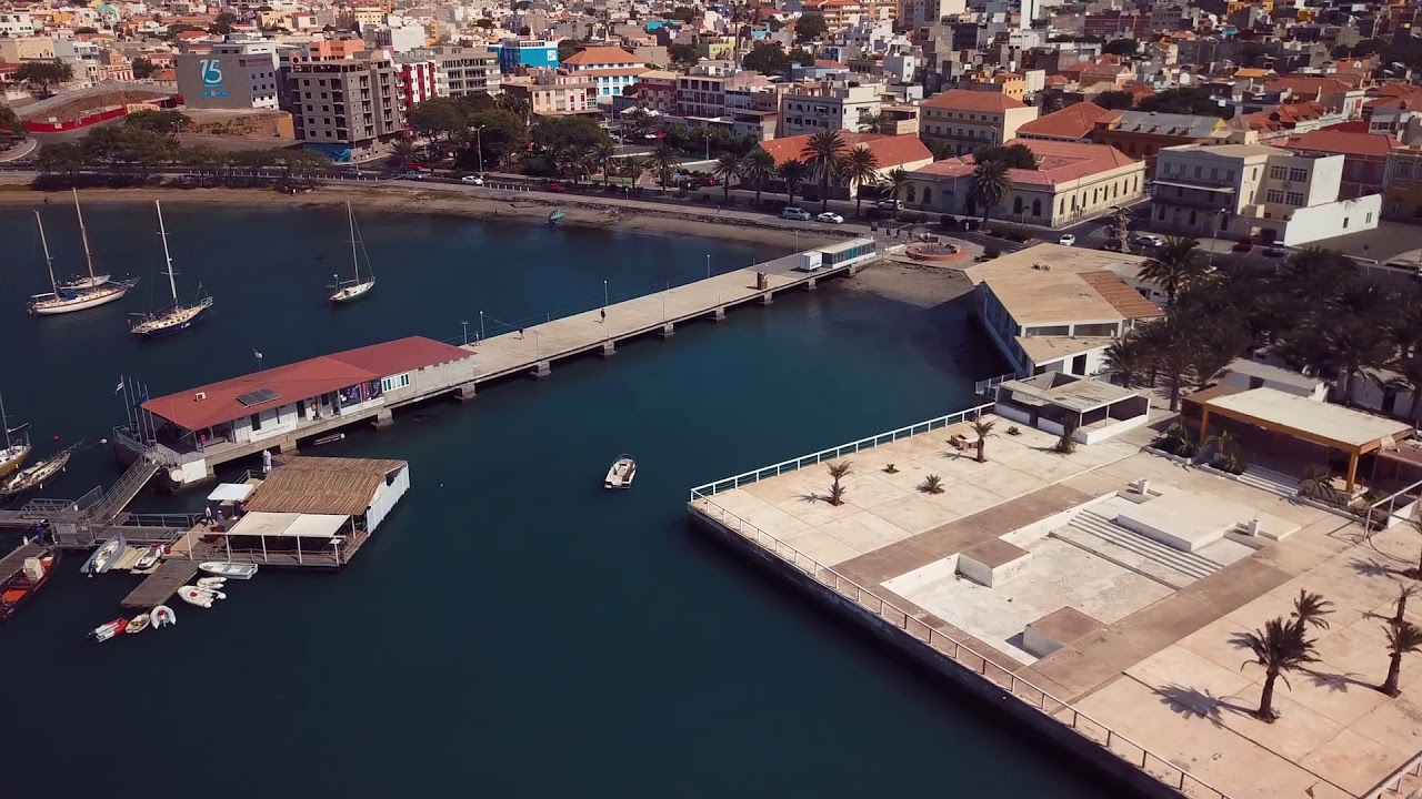 Marina Mindelo Cape Verde Rotating View - YouTube