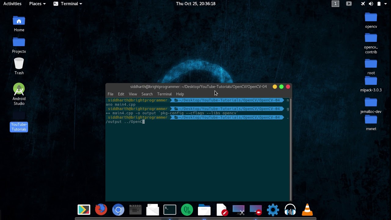Opencv 04 Loading A Video File Youtube