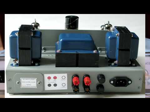 High quality valve stereo amplifier - YouTube
