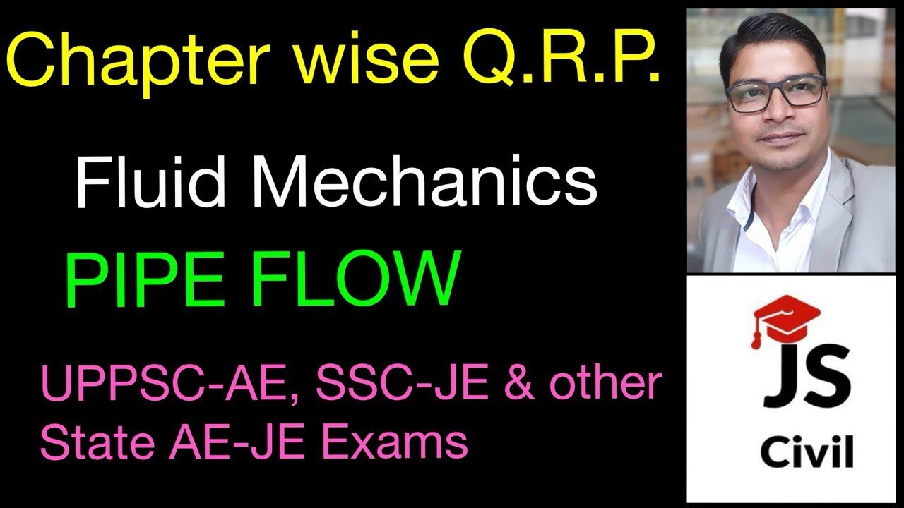 Fluid Mechanics -14 || PIPE FLOW || Chapter wise QRP || - YouTube