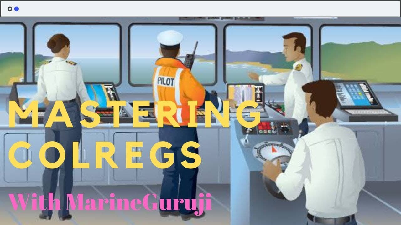 3 What are the COLREGs - YouTube