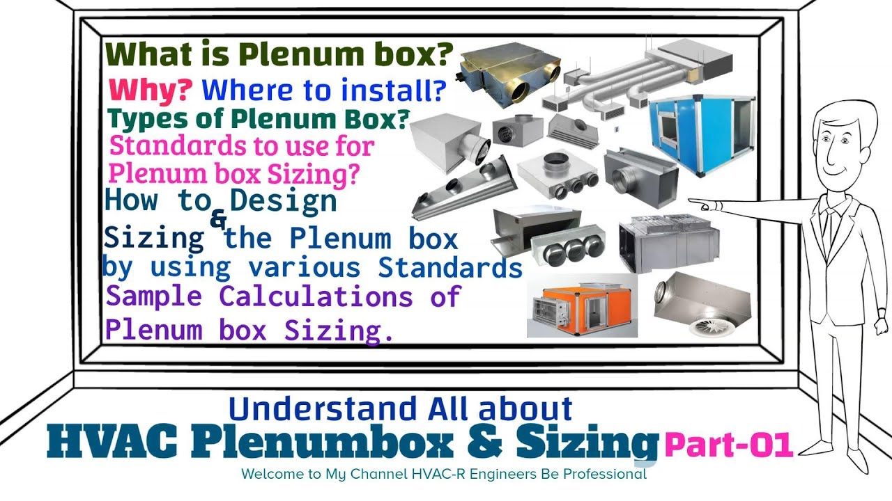How to Calculate Size of the Plenum box - YouTube