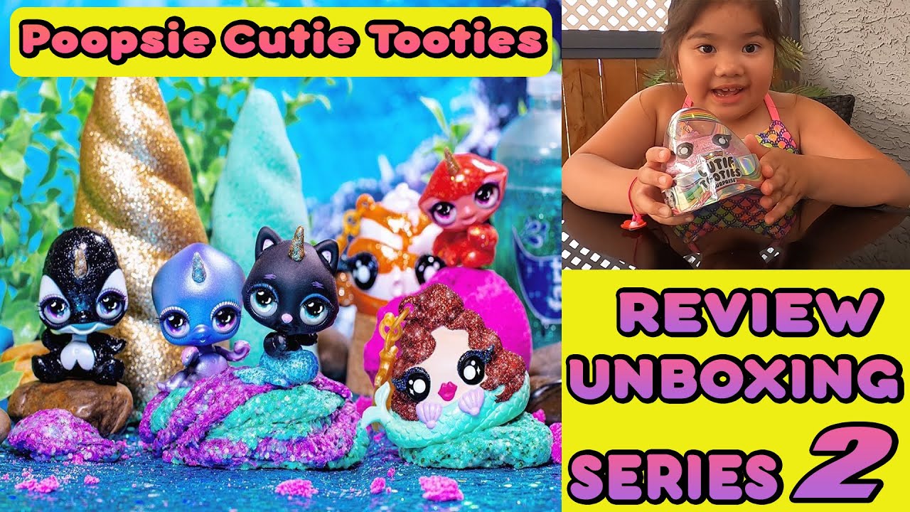 Poopsie Cutie Tooties Series 2 UNBOXING New Slimes | magical slime ...
