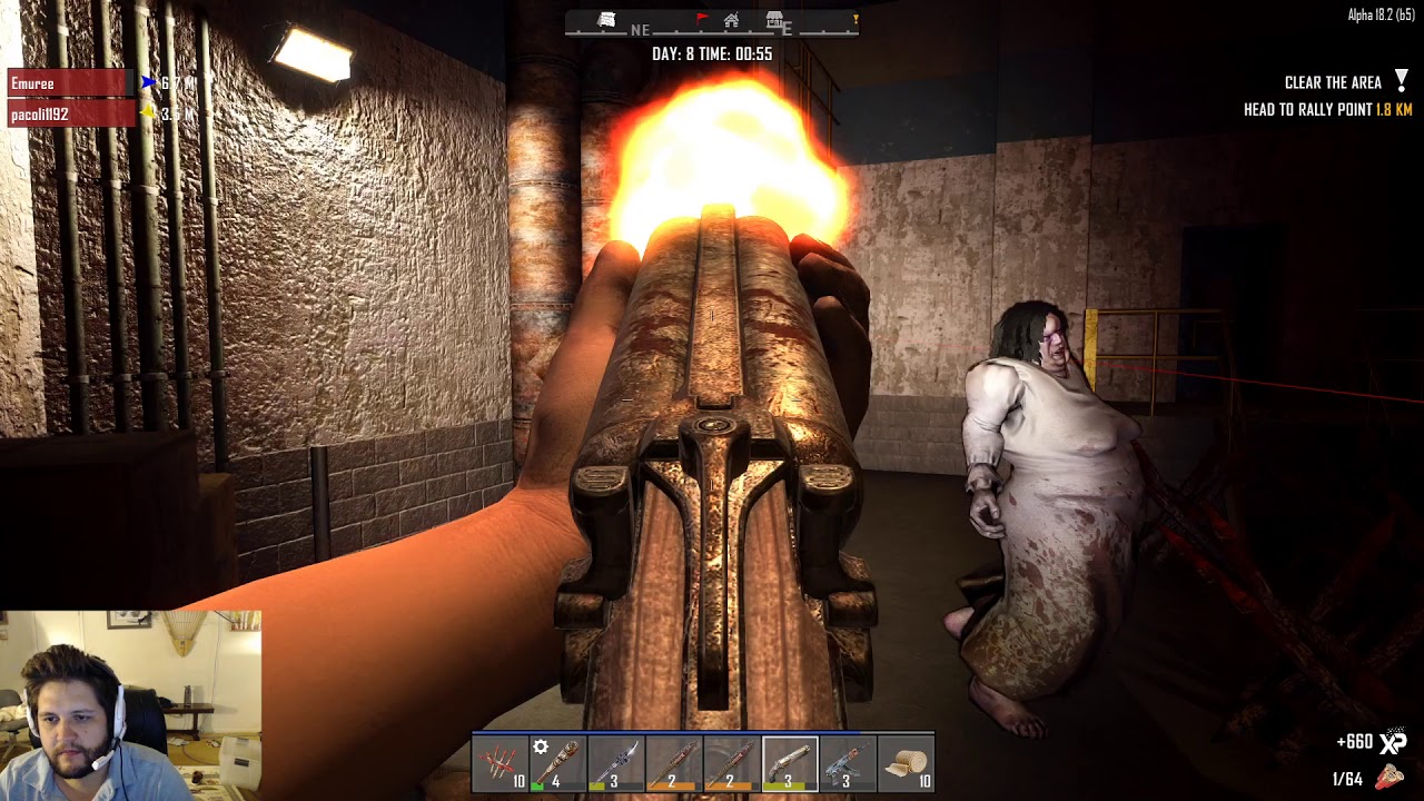 7D2D Night 7 Tribe Server - YouTube