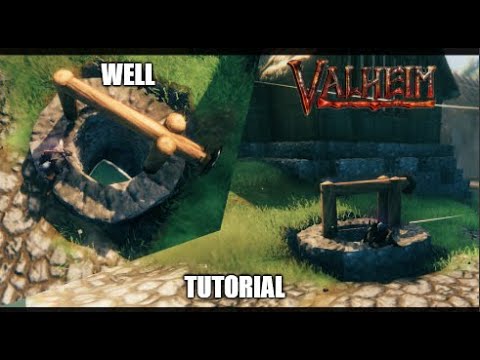 How to build Well Valheim tutorial - YouTube