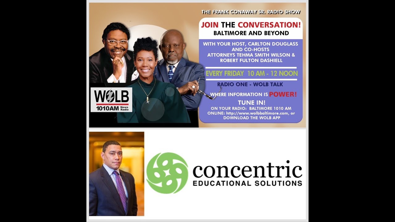 Frank Conaway Sr Show–Guest Dr. David Heiber, Concentric Educational ...