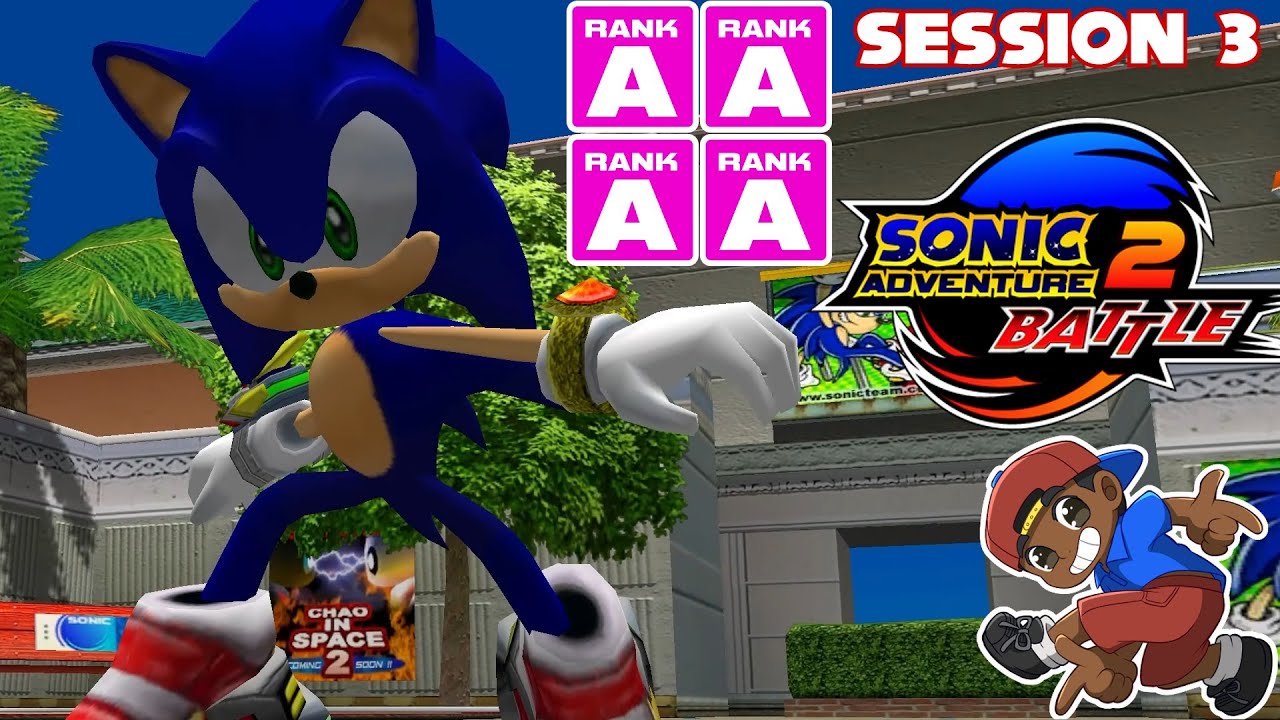 Sonic Adventure 2 Battle 100% Run | Time For All A Ranks! | Session 3 ...