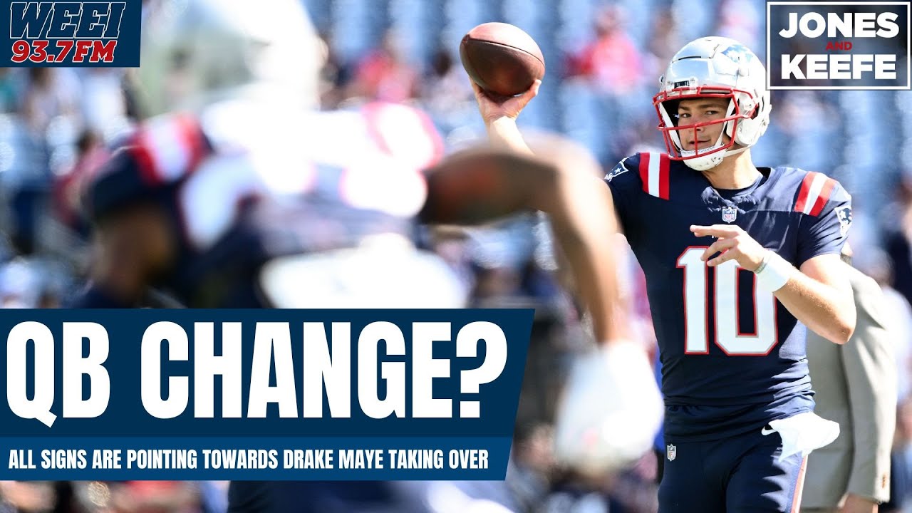 All signs are pointing towards a quarterback change in Foxborough ...