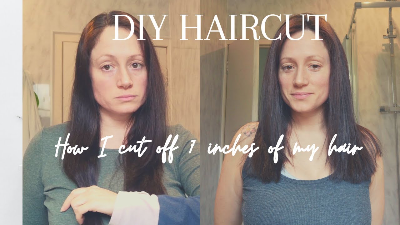 DIY LAYERED HAIRCUT - HOW I CUT MY HAIR AT HOME-SELF-HAIRCUT 2021- 7 ...