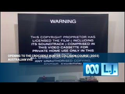 Opening to The Crocodile Hunter: Collision Course (2003) Australian VHS ...